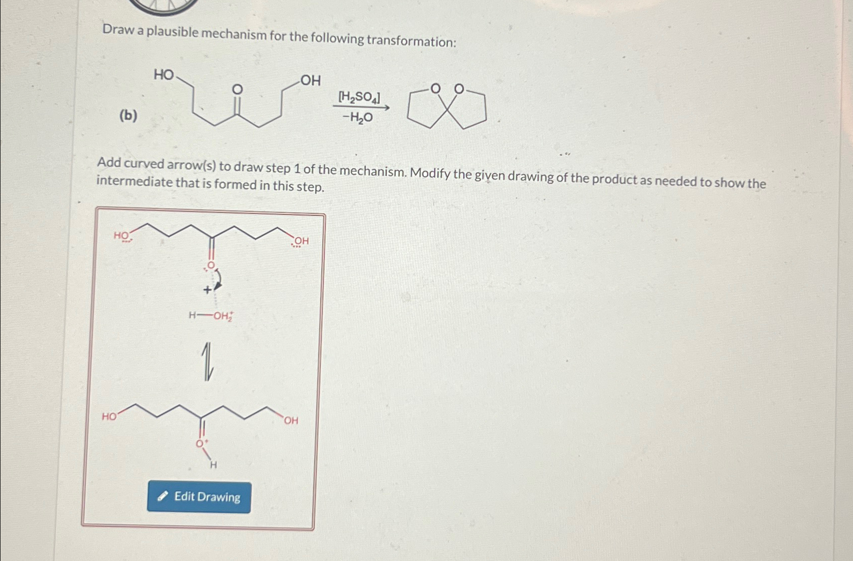 Solved Draw a plausible mechanism for the following | Chegg.com