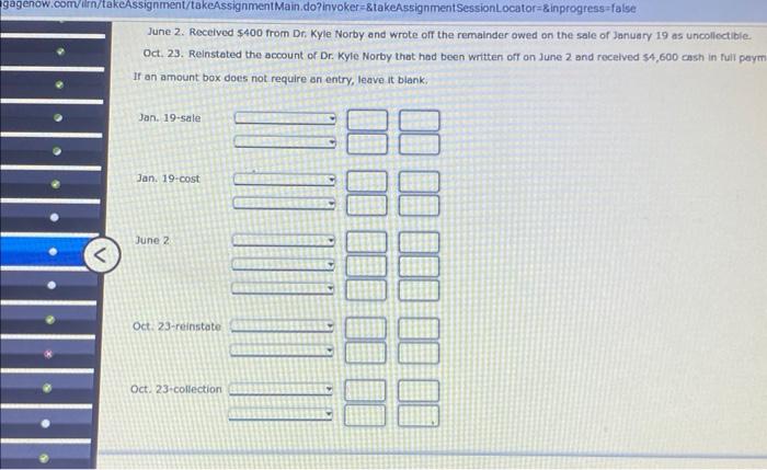 Solved Entries for uncolinctible eccounts, using direct | Chegg.com