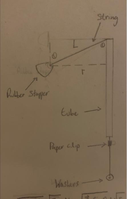 Solved the original expiriment involved a hanging mass of | Chegg.com