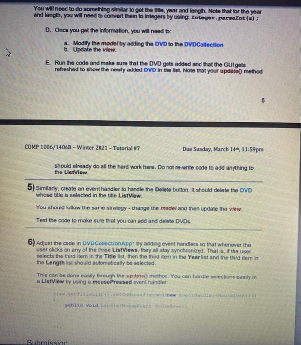 Solved 1) The tutorial code contains two different Pane | Chegg.com