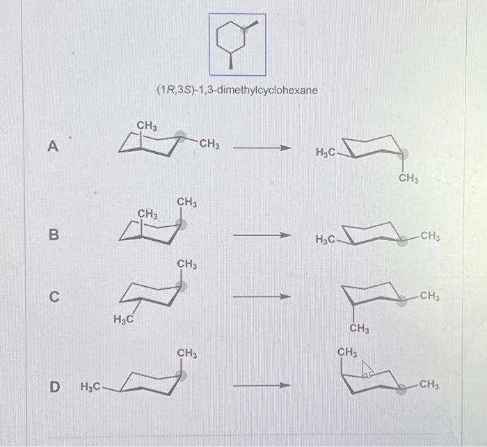 Solved choose the correct set if chair and flipped chair | Chegg.com