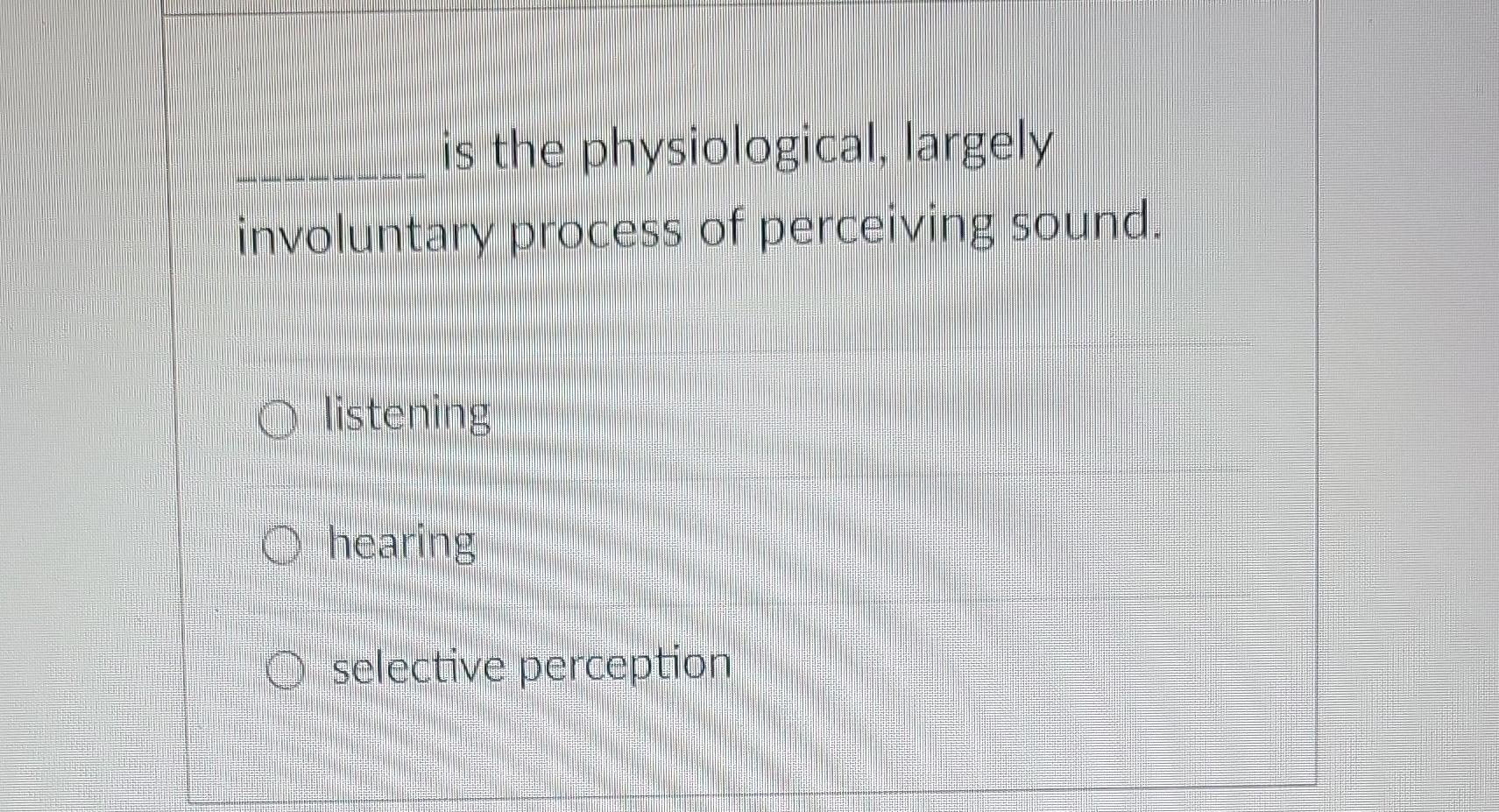 is the physiological, largely involuntary process of | Chegg.com