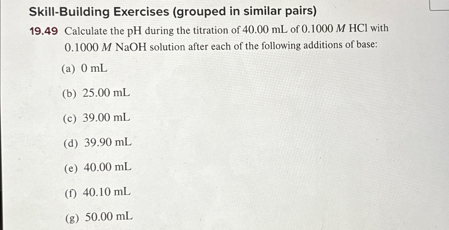 Solved Skill-Building Exercises (grouped in similar | Chegg.com