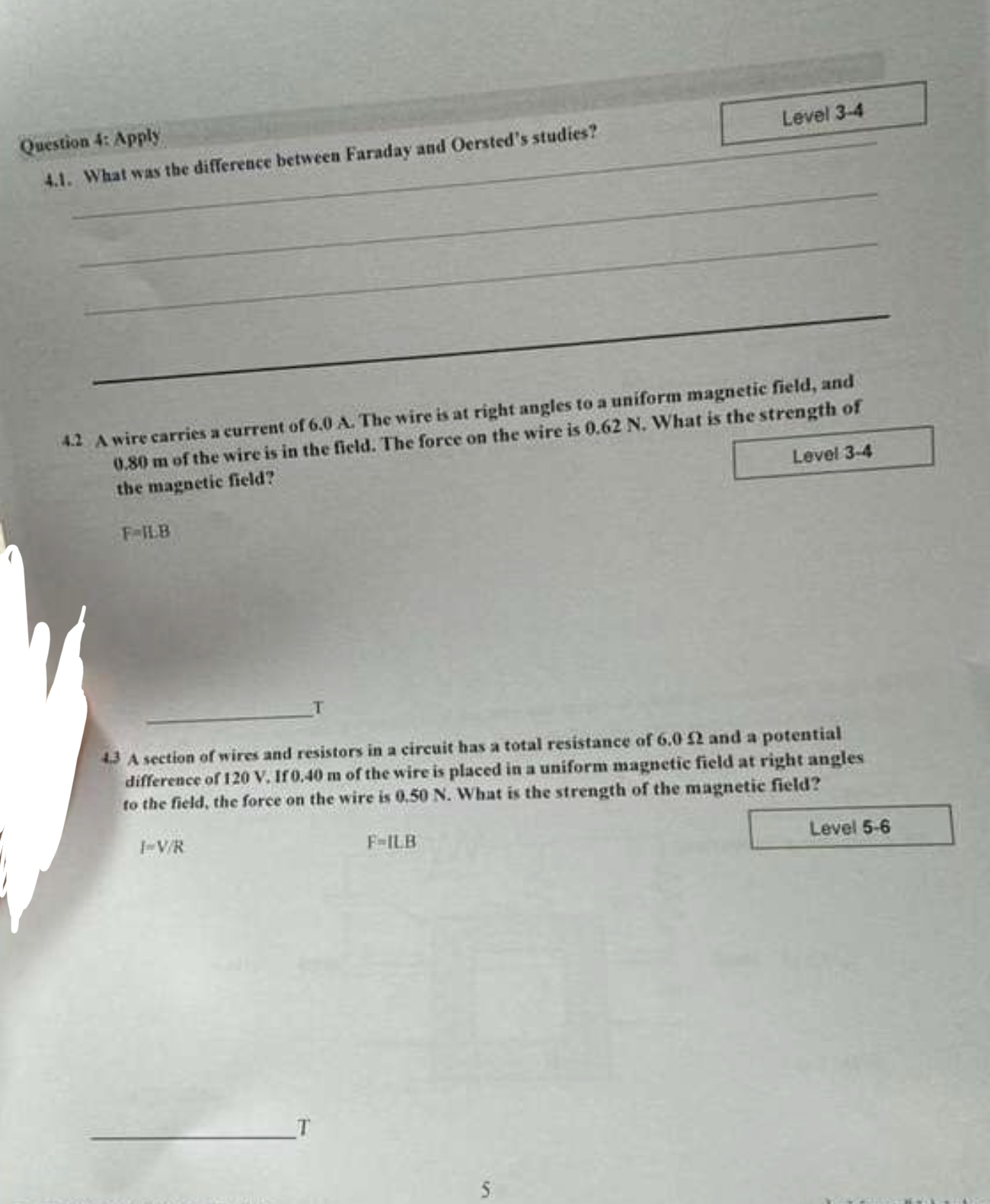Solved Answer the complete paper in paper please | Chegg.com