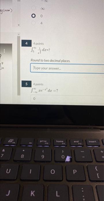 [Solved]: integral of infinity to 5, what is 1/x^5/2 44 poin