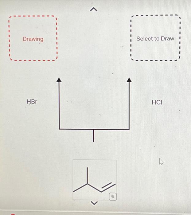 Solved Drawing Select to Draw HBr HCl aSelect to Draw Select | Chegg.com