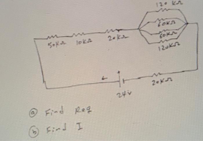 Solved 12. Kur Tema Gokr Joks 5 120kn 2.kr 24v @ Find Req 6 | Chegg.com