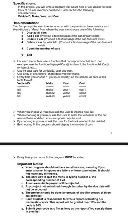 Solved Please Write A C Program Using A C Program With Loops 