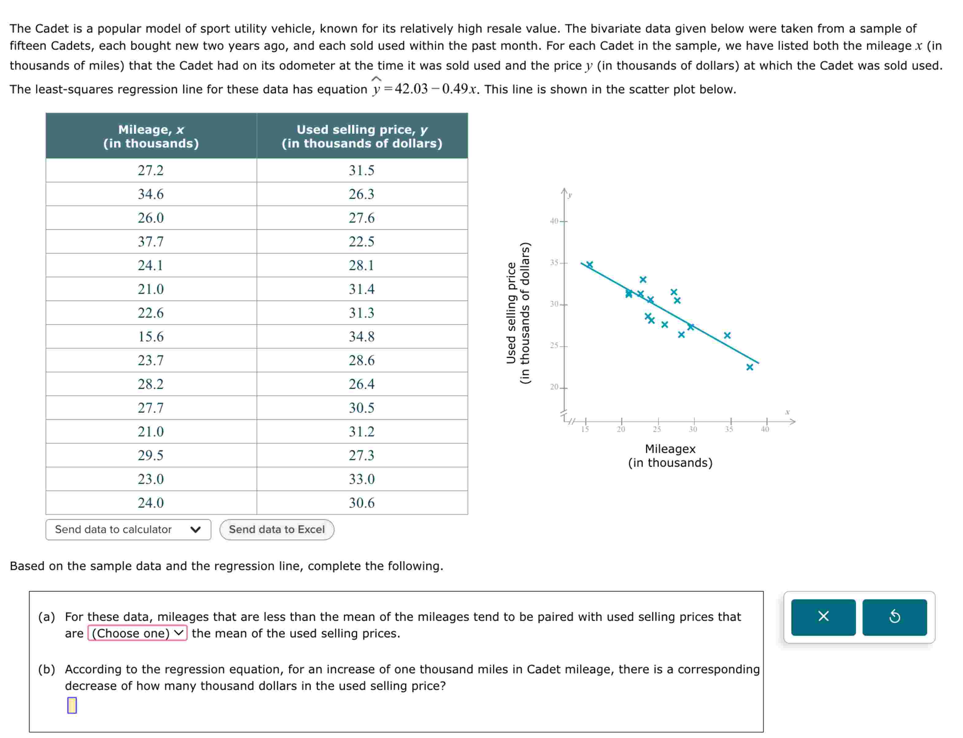 Solved The Cadet is a popular model of sport utility | Chegg.com
