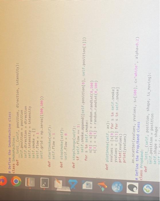 The smoke machine does not plot the smoke ive | Chegg.com