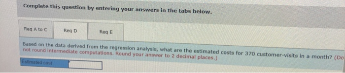 Solved Problem 5-64 (Algo) Interpretation of Regression | Chegg.com