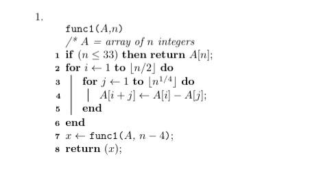 Solved Write a recurrence relation describing the WORST case | Chegg.com