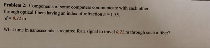 Solved Problem 2: Components of some computers communicate | Chegg.com