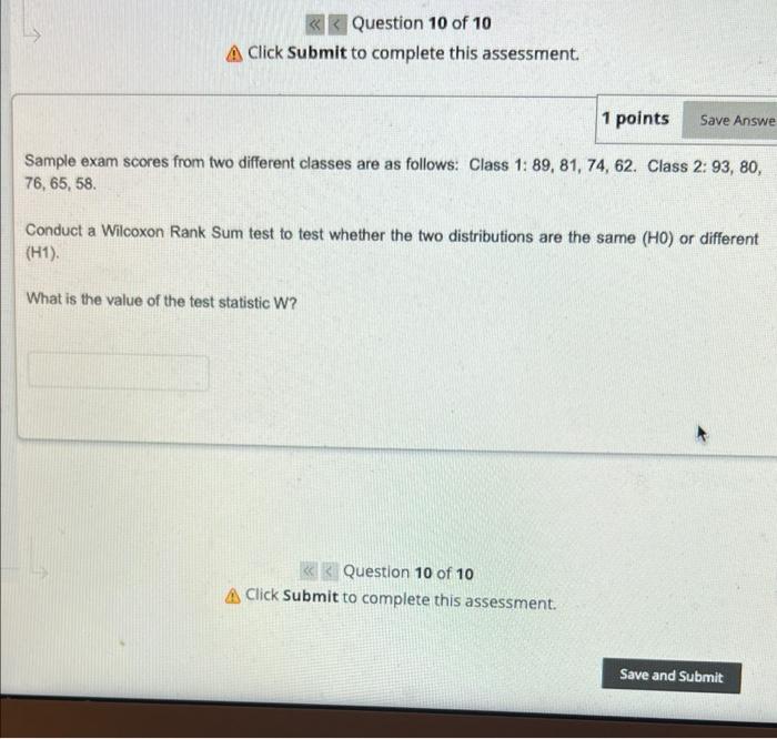 Solved (1) Click Submit to complete this assessment. 1 | Chegg.com