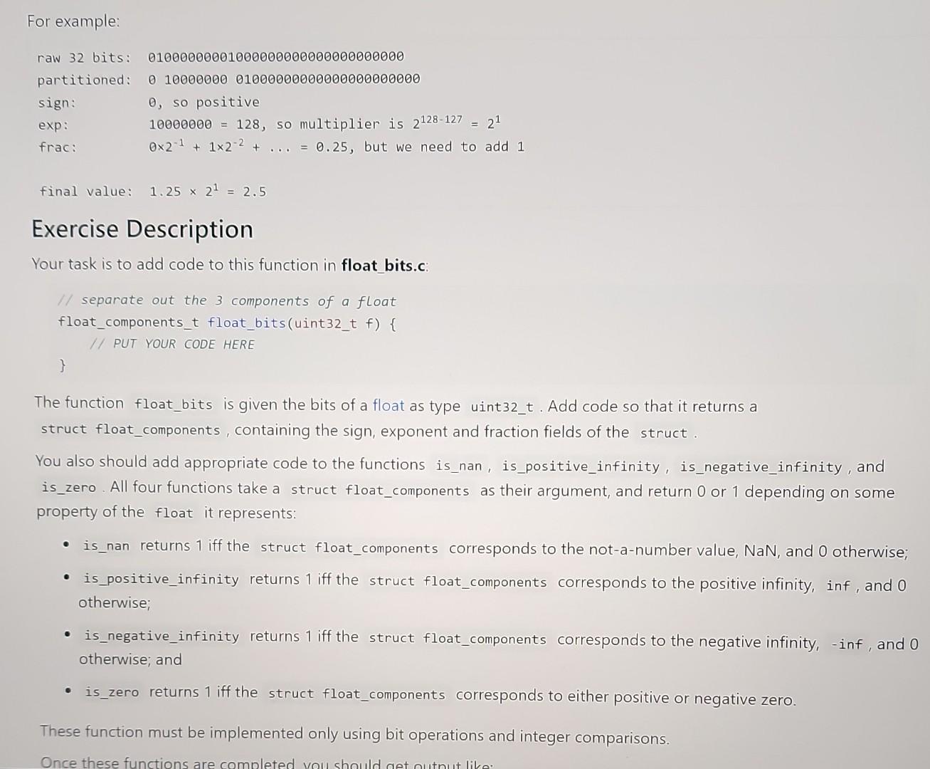Solved EXERCISE - INDIVIDUAL: Extract The Components of a | Chegg.com