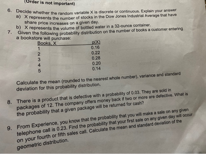 Solved 1. The access code for a car's security system | Chegg.com