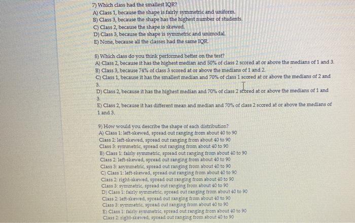 Solved Chapter 4 Understanding and Comparing Distributions | Chegg.com