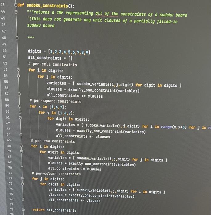 Solved exact2y_one_constraint(variables): manvariables is a | Chegg.com