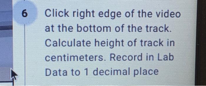 6 Click right edge of the video at the bottom of the | Chegg.com