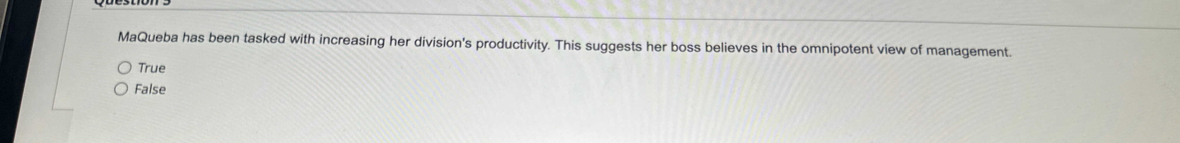Solved MaQueba has been tasked with increasing her | Chegg.com