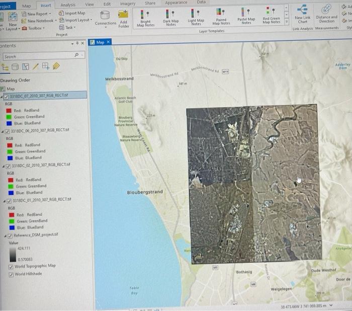 Solved Reference_DSM_project.tif (a 5m DSM of the area for | Chegg.com