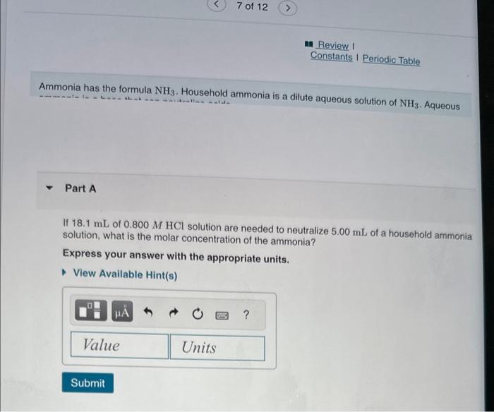 Solved Redox titrations are used to determine the amounts of | Chegg.com