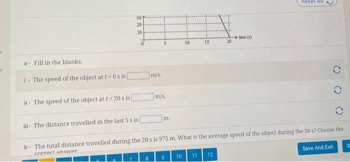 Solved The velocity-time graph below summarizes the motion | Chegg.com