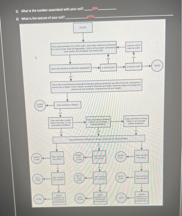 Solved Soll texture is very important when determining the | Chegg.com
