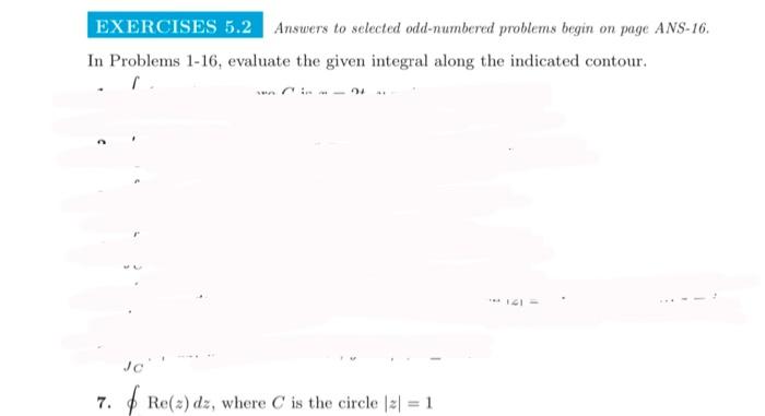 Solved EXERCISES 5.2 Answers to selected odd-numbered | Chegg.com