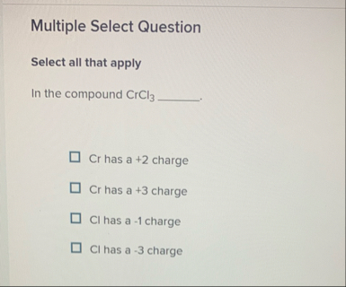 Solved Multiple Select QuestionSelect all that applyIn the | Chegg.com