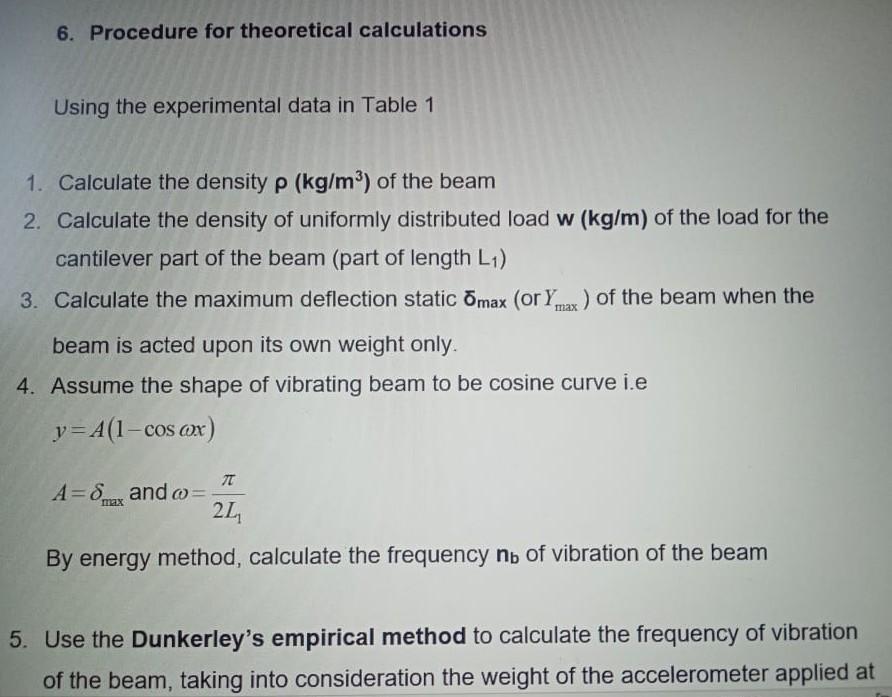 erometer5. Use the Dunkerley's empirical method to | Chegg.com
