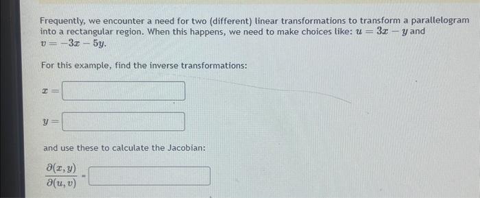 Solved Frequently, we encounter a need for two (different) | Chegg.com