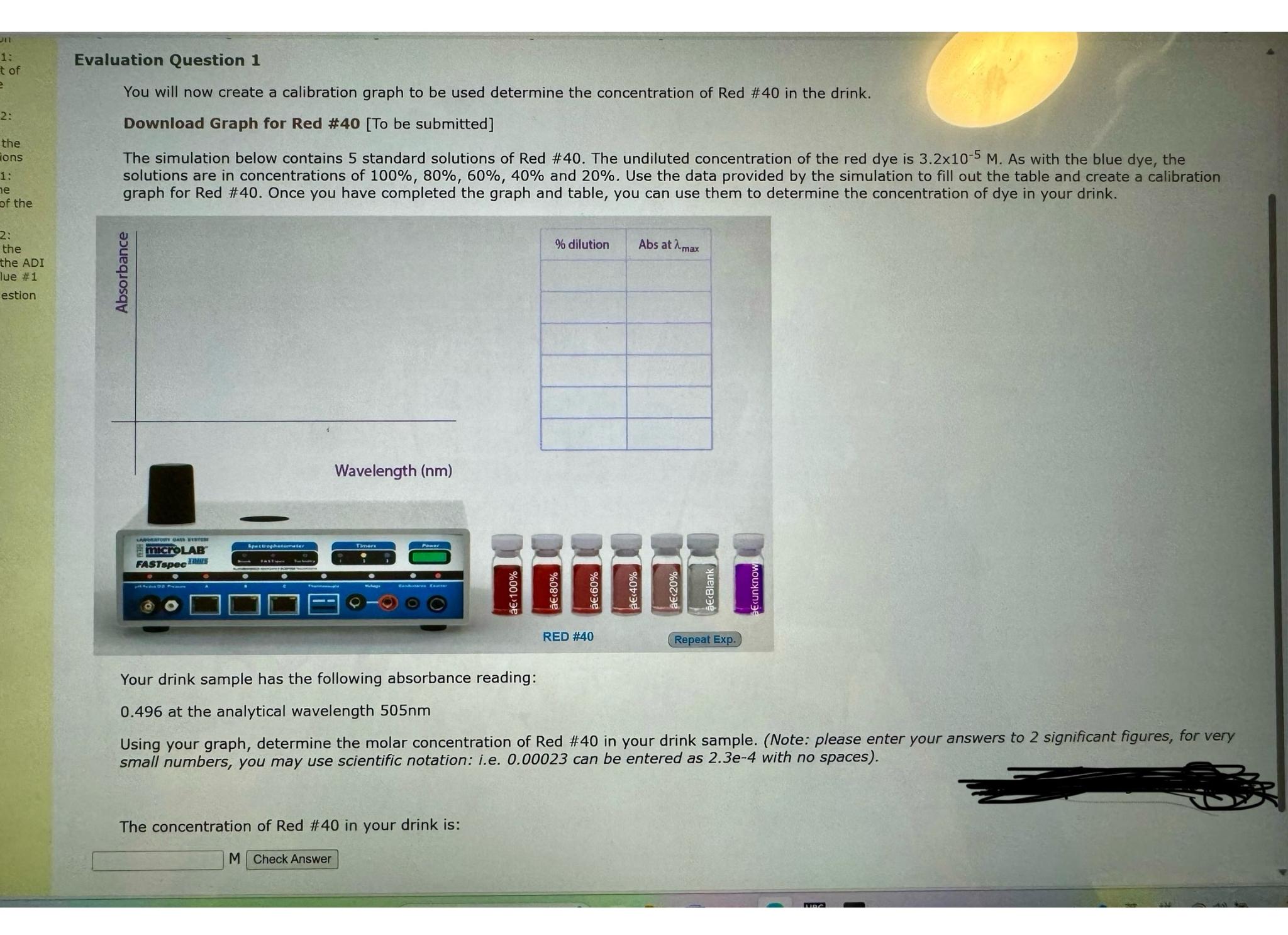 Solved Evaluation Question 1You will now create a | Chegg.com