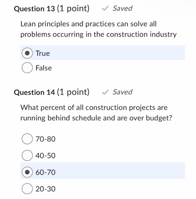 Solved Lean principles and practices can solve all problems | Chegg.com
