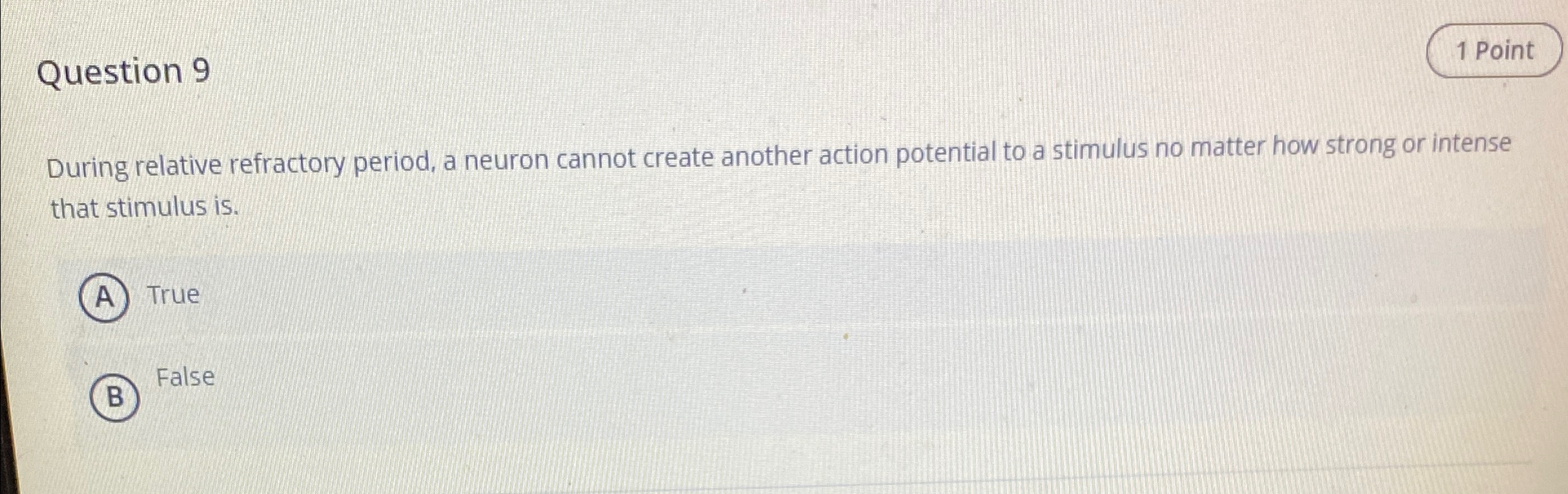 Solved Question 9During relative refractory period, a neuron | Chegg.com