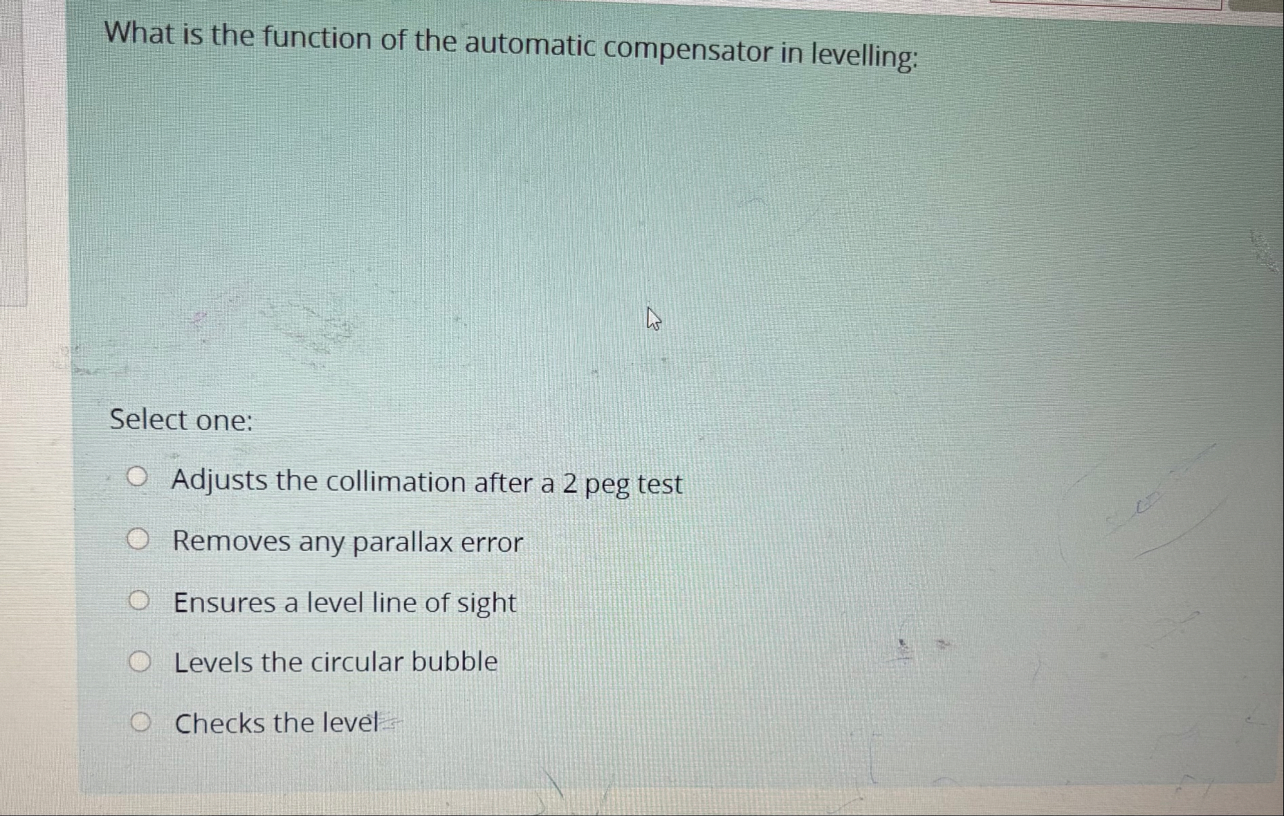 Solved What is the function of the automatic compensator in | Chegg.com
