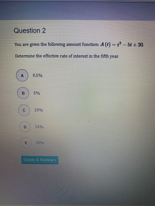 Solved Question 2 You are given the following amount | Chegg.com