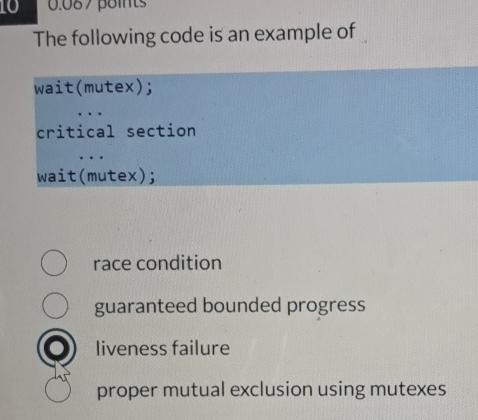 Solved The following code is an example | Chegg.com