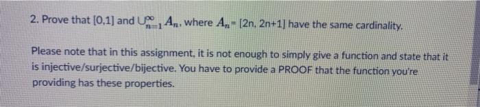Solved 1. Construct an explicit bijection between the | Chegg.com