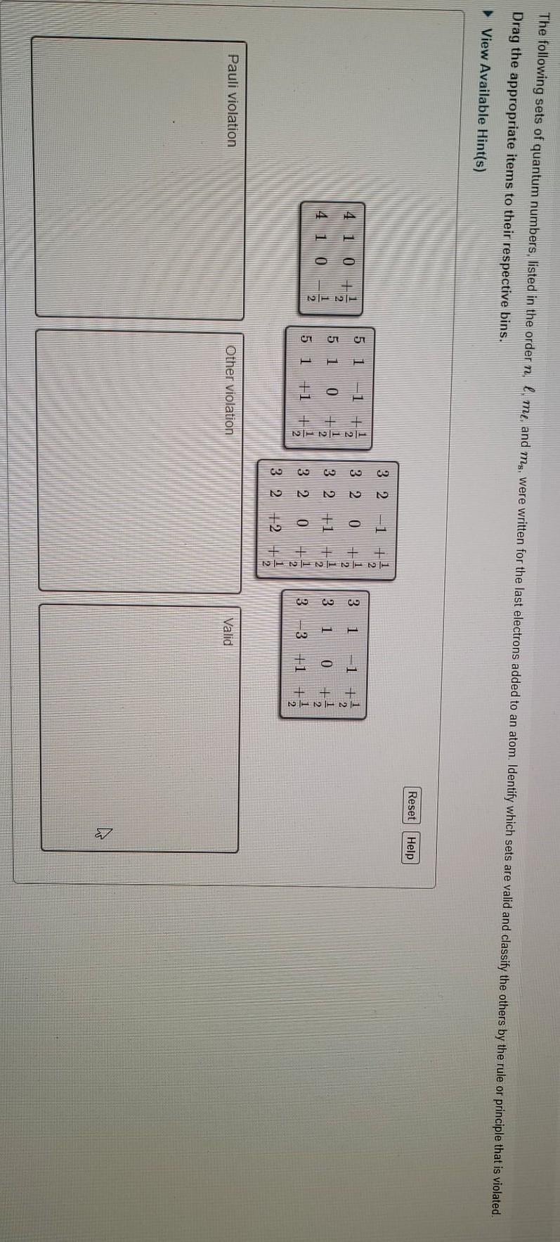 Solved Classify each orbital diagram for ground-state | Chegg.com