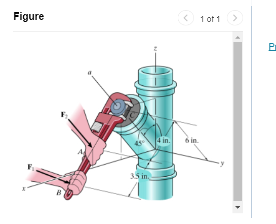 Solved Figure1 of 1 part Adetermine The Moment Of Force