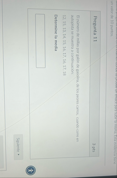 Solved un valor de 10 ﻿puntos.Pregunta 113 ﻿ptsEl número de | Chegg.com