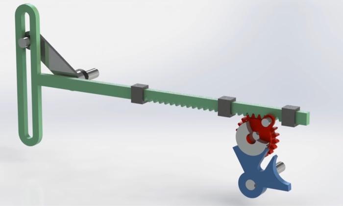 Solved 1) Draw a kinematic diagram of each mechanism. 2) | Chegg.com