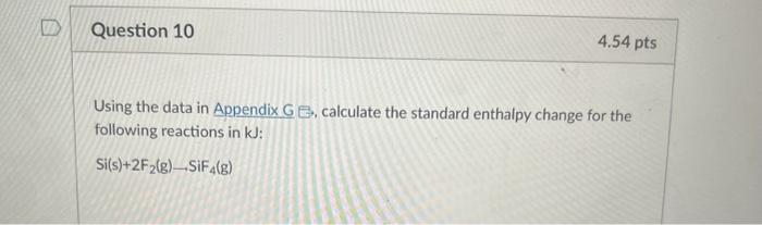 Solved Calculate the standard molar enthalpy of formation in | Chegg.com