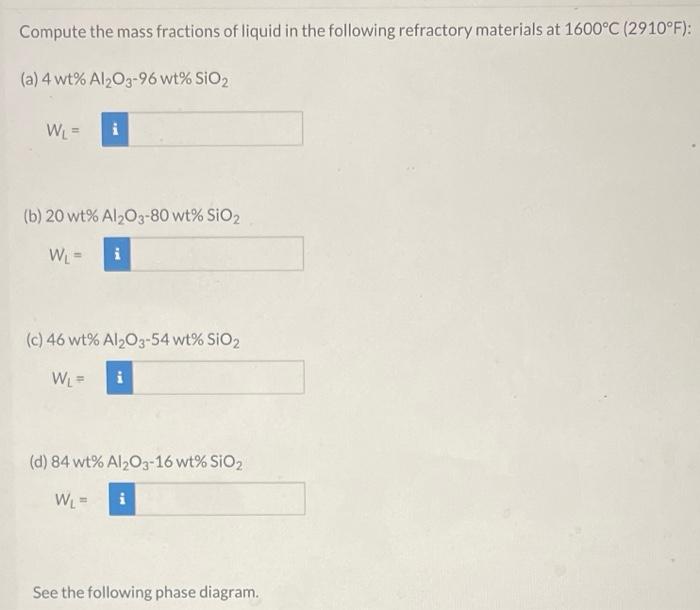 Solved See the following phase diagram.Compute the mass | Chegg.com