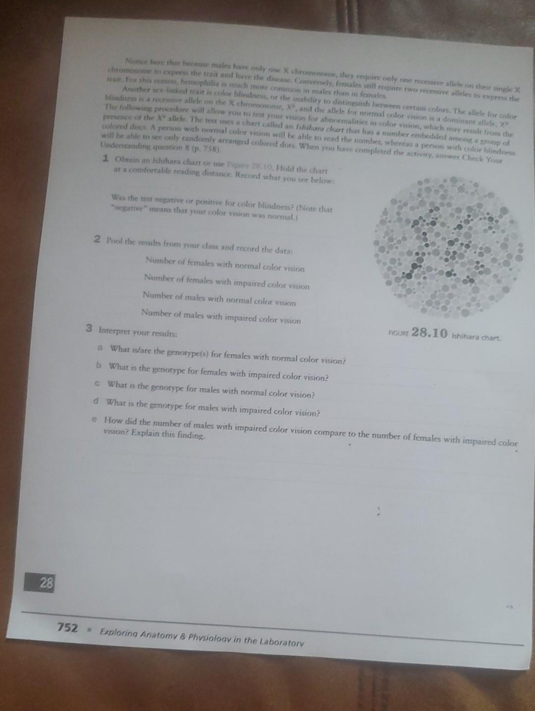 Solved Procedure 3 Testing the Ability to Taste PTC A | Chegg.com