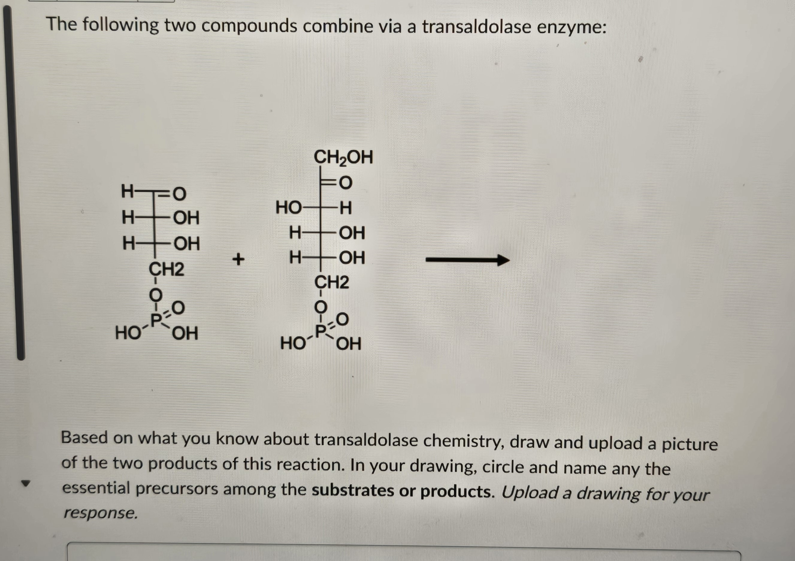 Solved The following two compounds combine via a | Chegg.com