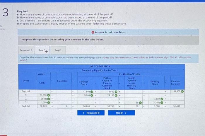 Solved 3 Exercise 11-13A (Algo) Recording and reporting | Chegg.com