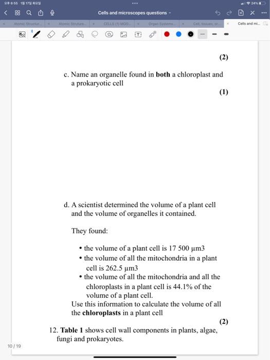 Solved Cells and microscopes questions 1. Uronema marinum is | Chegg.com