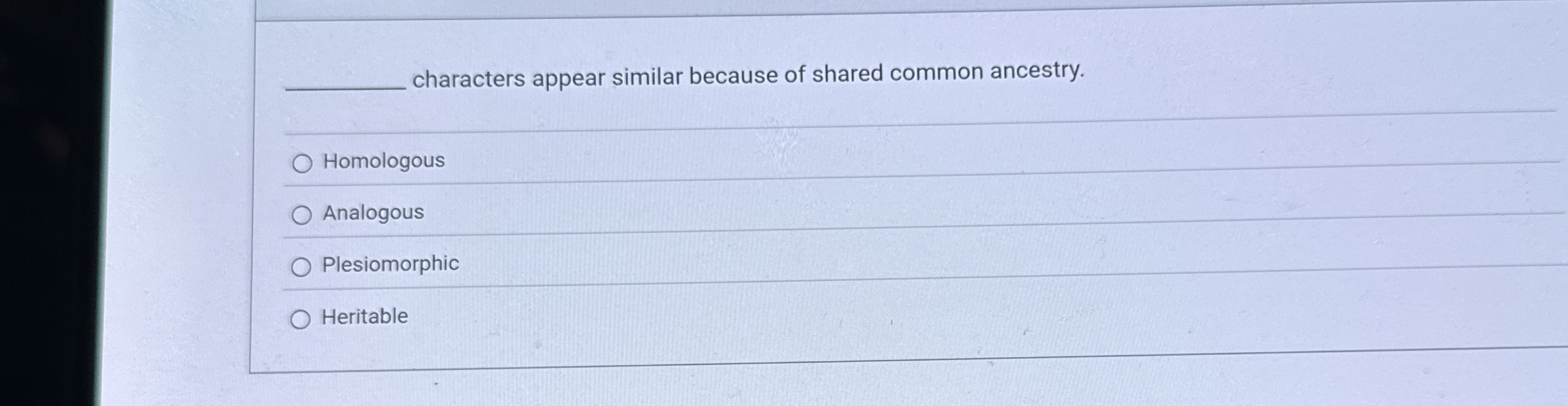 Solved ﻿characters appear similar because of shared common | Chegg.com